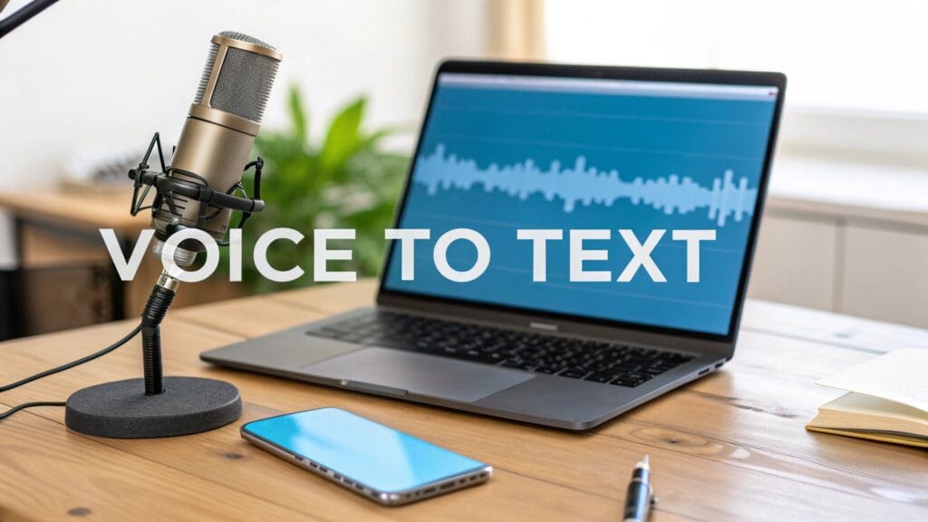 How to Use Your Voice to Type on a Computer